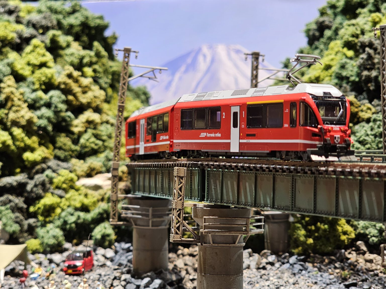 KATO 10-1273 Swiss Rhaetian Railway 瑞士萊茵鐵路鉄道 ABe 8/12 3両セット - Khaho ...