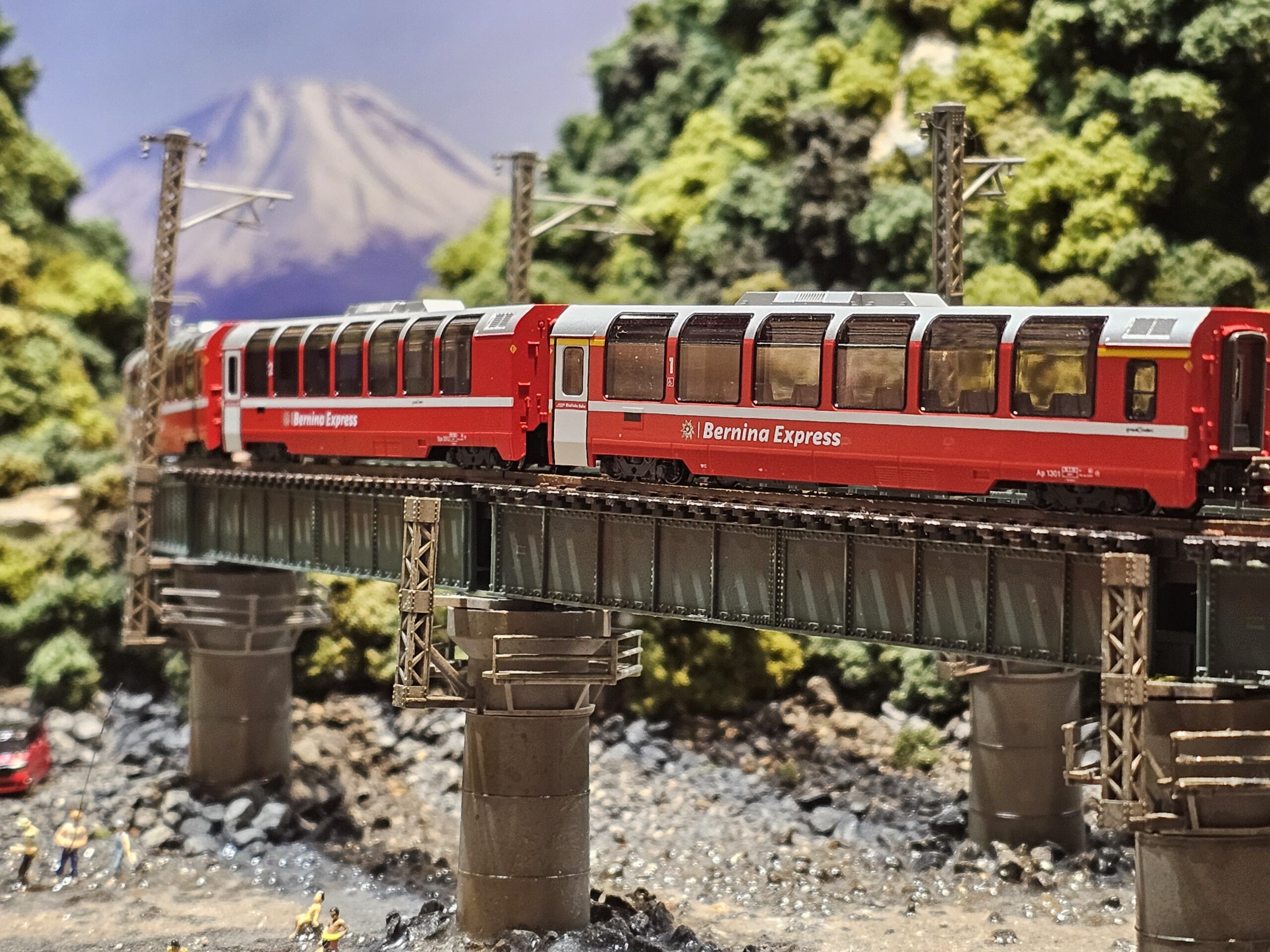 KATO 10-1655 Swiss Rhaetian Railway Bernina急行 新LOGO 基本3両 - Khaho Store ...