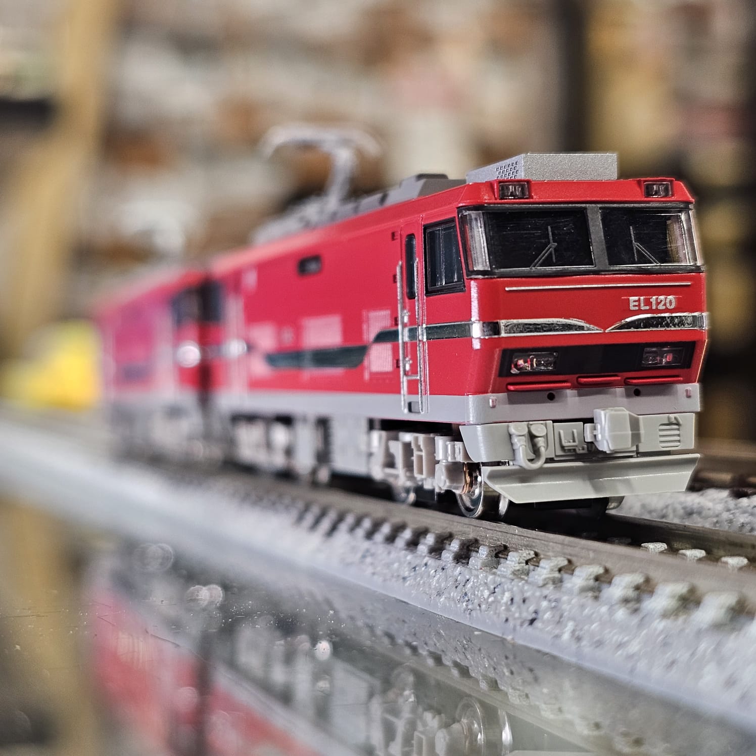 Greenmax 31909 名鉄 EL120形電気機関車 2両(T＋M)セット (動力付き) (2両セット) (塗装済み完成品 ...