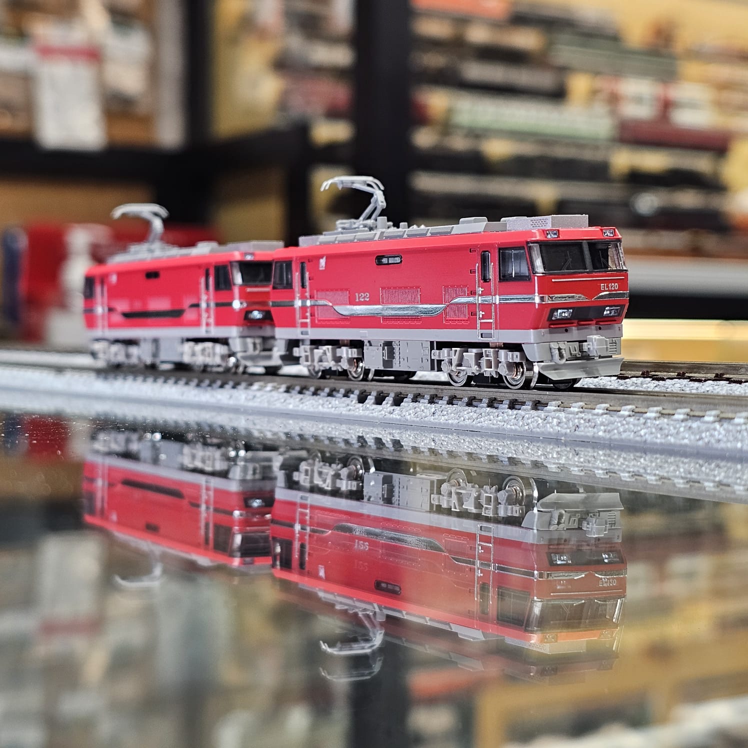 Greenmax 31909 名鉄 EL120形電気機関車 2両(T＋M)セット (動力付き) (2両セット) (塗装済み完成品 ...