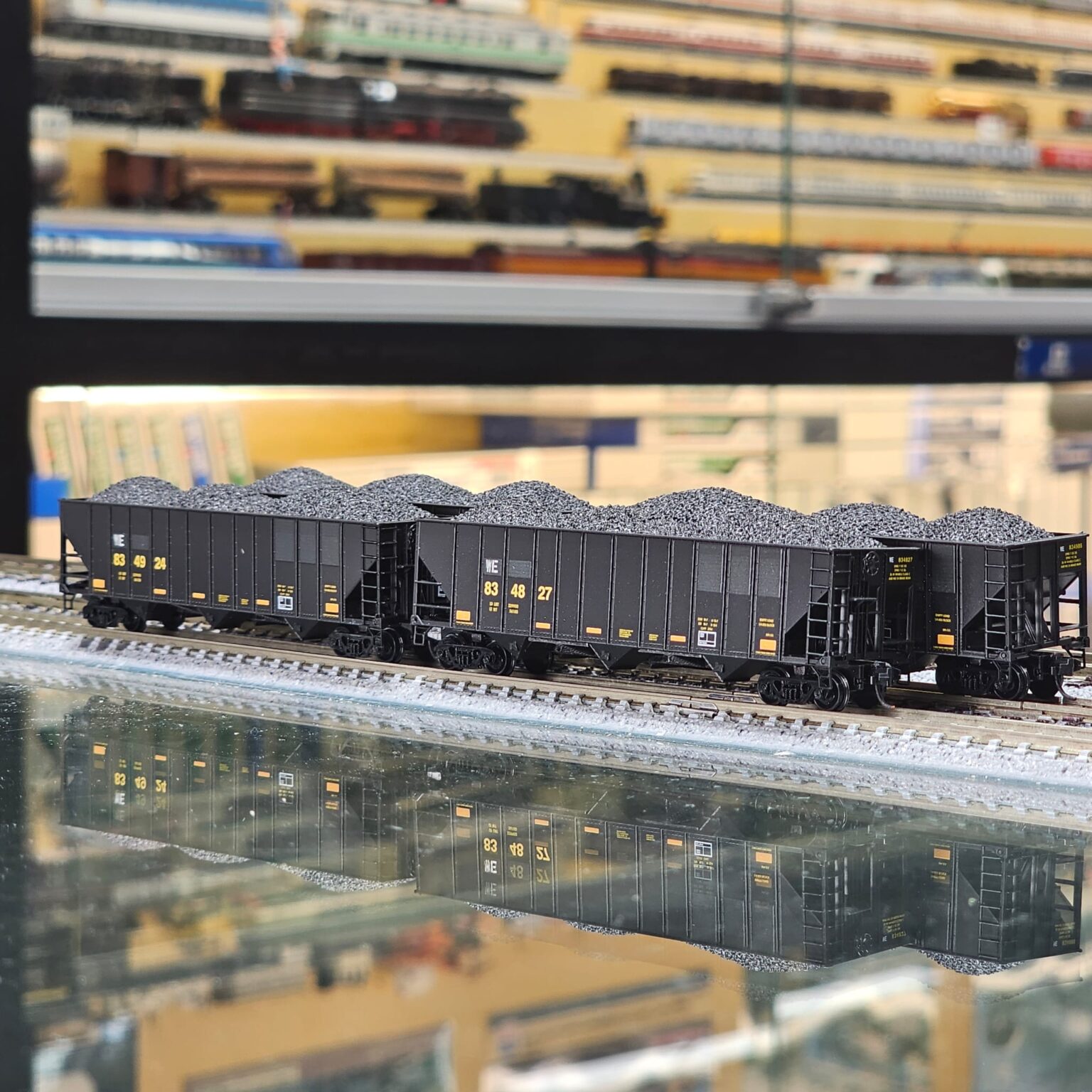 MICRO TRAIN N Scale - 100-Ton 3-Bay Open Hoppers - Khaho Store 咔好鐵道模型店