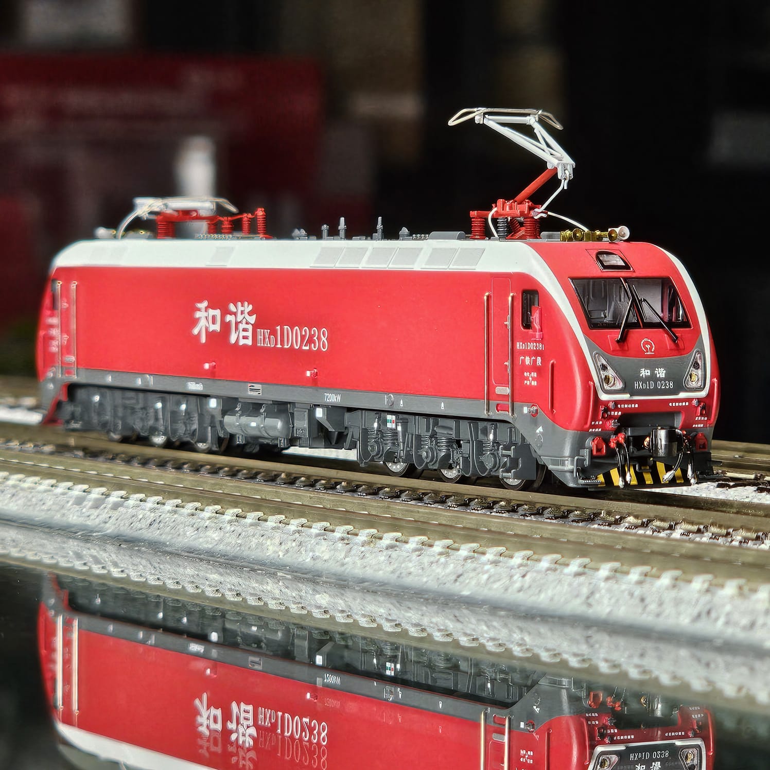 長鳴 N HXD1D 和諧1D型電力機車 - Khaho Store 咔好鐵道模型店