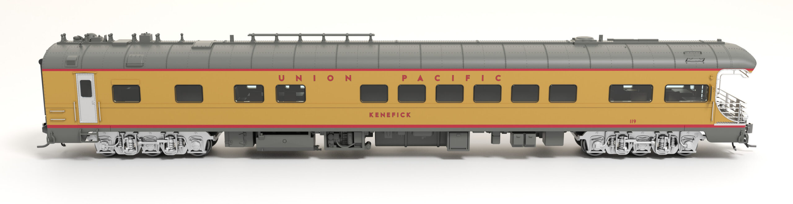 預訂 Broadway Limited HO Scale UNION PACIFIC 119 "KENEFICK" - Khaho Store ...