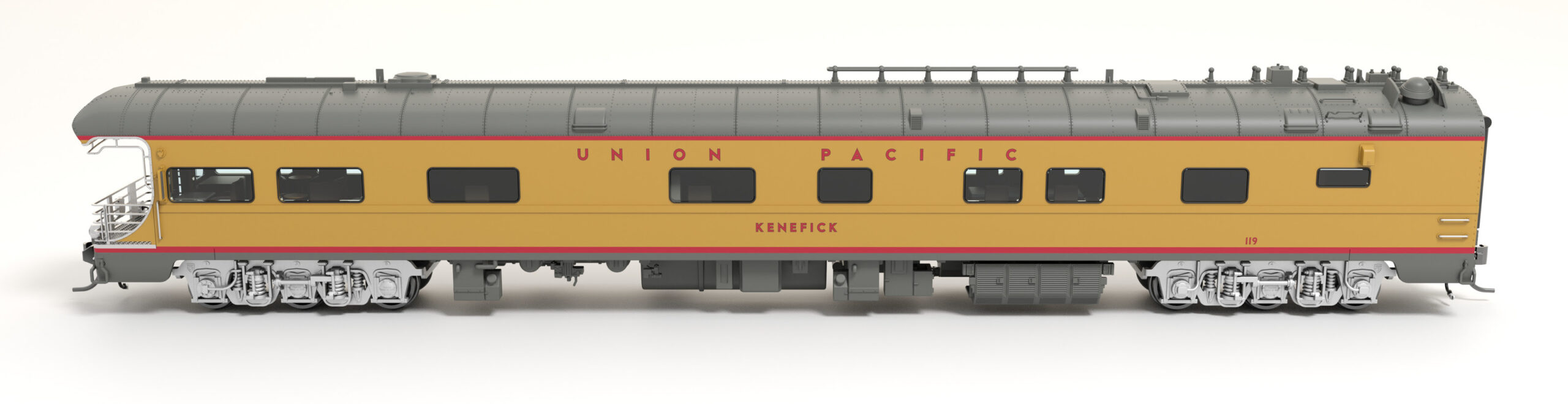預訂 Broadway Limited HO Scale UNION PACIFIC 119 "KENEFICK" - Khaho Store ...